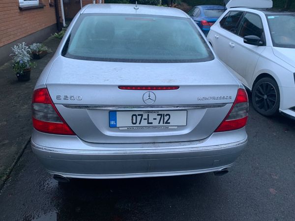 2007 MERCEDES E CLASS PETROL AUTO for sale in Co. Dublin for €1,400 on ...