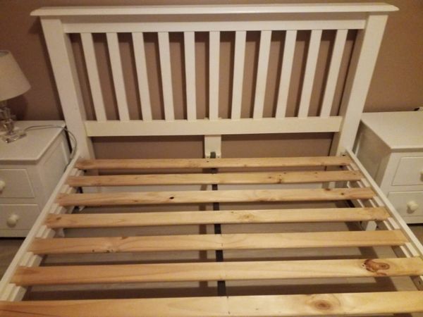 Second Hand White Double Bed for Sale for sale in Co. Galway for €100 ...