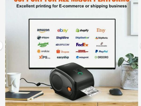 Thermal Label Printer, 300DPI for 4x6 Mailing for sale in Co. Clare for ...
