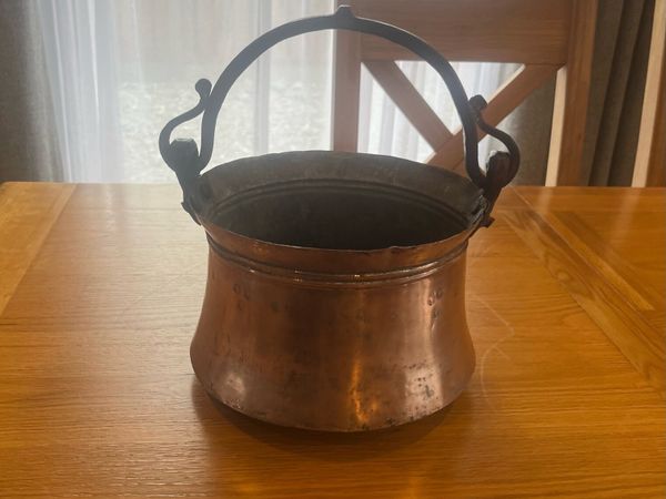 Antique French Copper Pot for sale in Co. Cork for €95 on DoneDeal