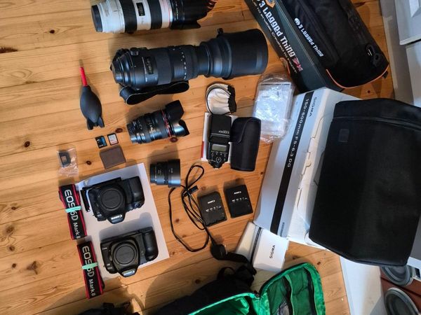 Professional Canon Camera Gear for sale in Co. Kerry for €3,000 on DoneDeal