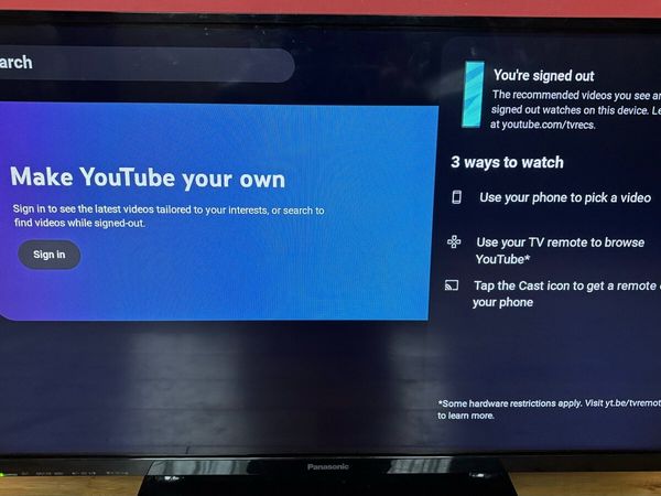 32” Panasonic LED TV with google chromecast for sale in Co. Dublin for ...