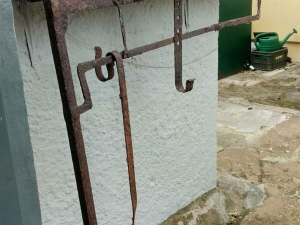 Large antique Chimney fire Crane for sale in Co. Cork for €400 on DoneDeal