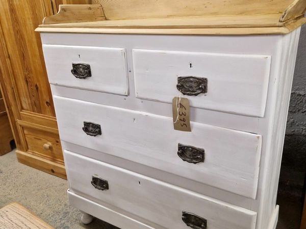 Large Victorian pine chest of drawers for sale in Co. Donegal for €395 ...