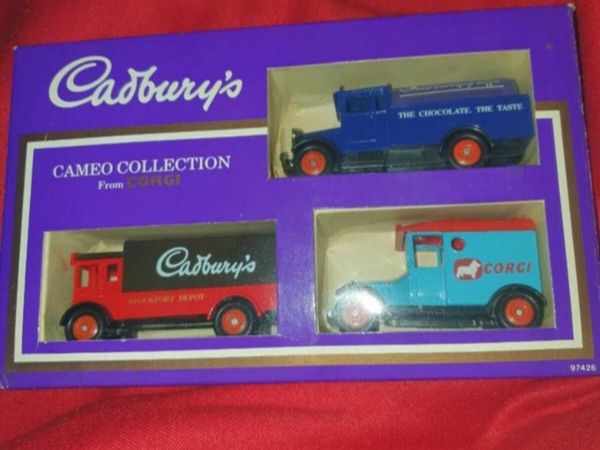 VINTAGE CORGI CHOCOLATE DIE.CAST MODEL SET for sale in Co. Cork for €40 ...