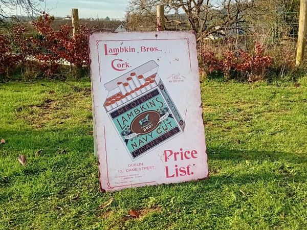 Lambkin Bros Large Tin Sign for sale in Co. Louth for €70 on DoneDeal