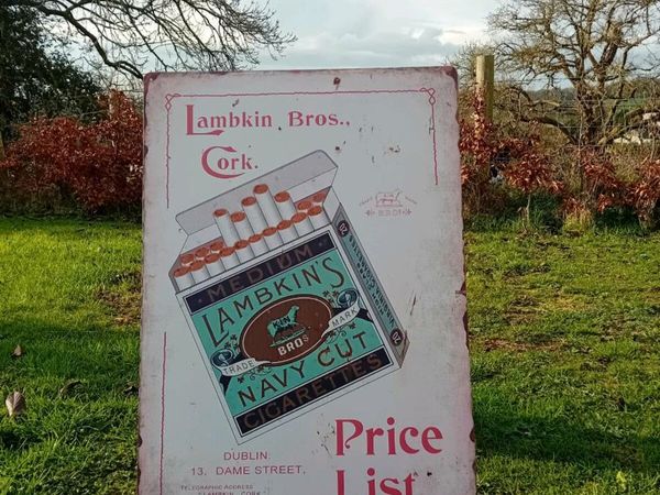 Lambkin Bros Large Tin Sign for sale in Co. Louth for €70 on DoneDeal