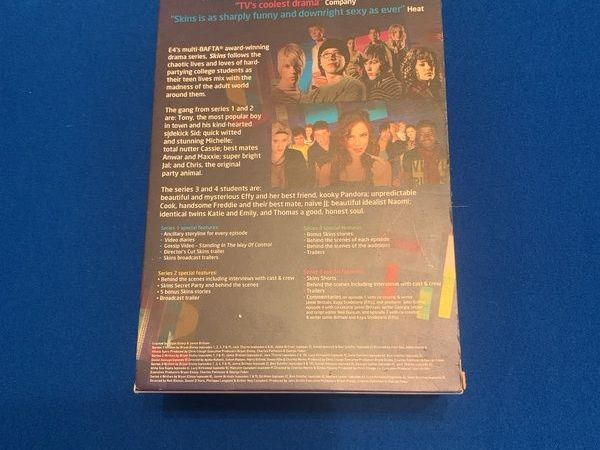 Skins: Complete Series 1-4 DVD in 12 Disc BOXSET(2010) Nicholas Hoult ...