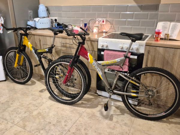 JOBLOT OF 2 ADULTS GTX BIKES €100 EACH Full SUSPE for sale in Co ...