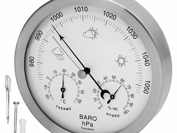 Analog Weather Station 3-in1 Barometer Thermometer for sale in Co ...