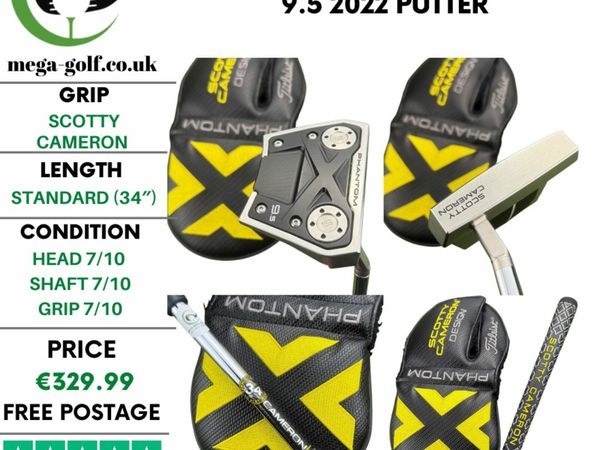 Scotty Cameron Phantom X 9.5 2022 Putter / 34″ for sale in Co. Tyrone ...