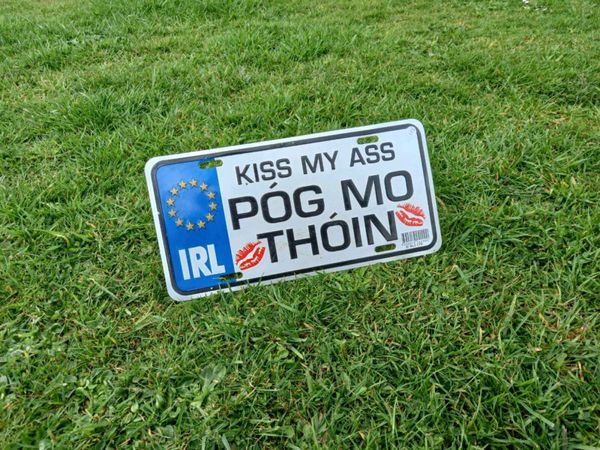 Novelty Licence Plate for sale in Co. Louth for €25 on DoneDeal