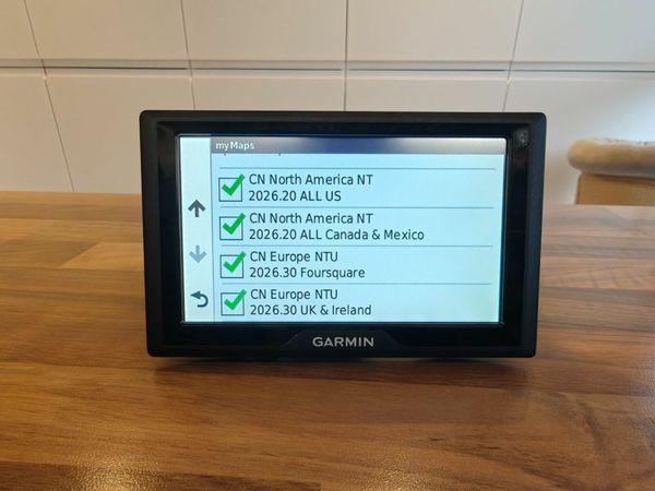 Garmin sat nav - 2026 USA / Canada / Mexico map for sale in Co. Dublin ...