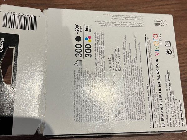 HP 300 Black & Colour Inkjet Cartridge Twin Pack for sale in Co. Dublin ...