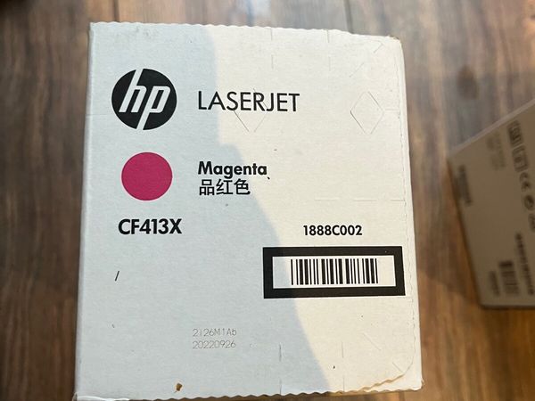 Hp 410X magenta ink toner Hp Cf413XC toner for sale in Co. Dublin for € ...