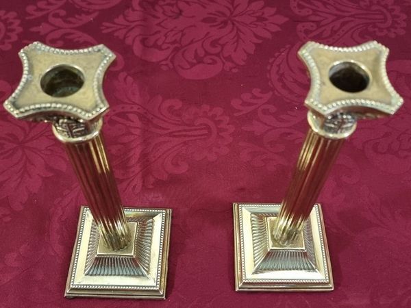 Solid Brass Art Deco Corinthian Column Candlestick for sale in Co. Cork ...