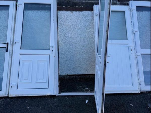 Pvc, Back door for sale in Co. Dublin for €165 on DoneDeal