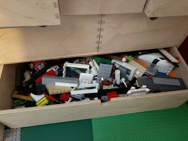 Lego table with Lego for sale in Co. Dublin for €160 on DoneDeal