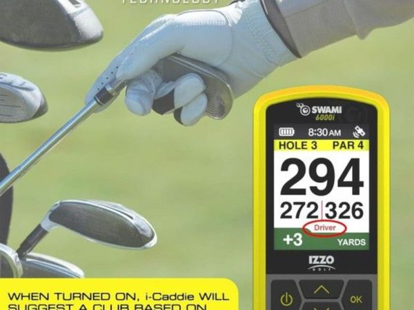 Izzo Swami 6000i Golf GPS - Yellow for sale in Co. Kildare for €139 on ...