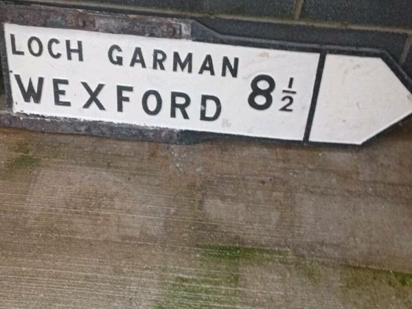 Irish road signs for sale in Co. Wicklow for €0 on DoneDeal