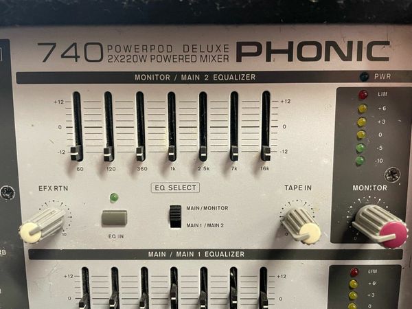 Phonic 740 Mixer for sale in Co. Cork for €249 on DoneDeal