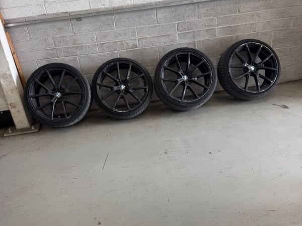 BMW 20” inch alloys with tyres for sale in Dublin for €350 on DoneDeal