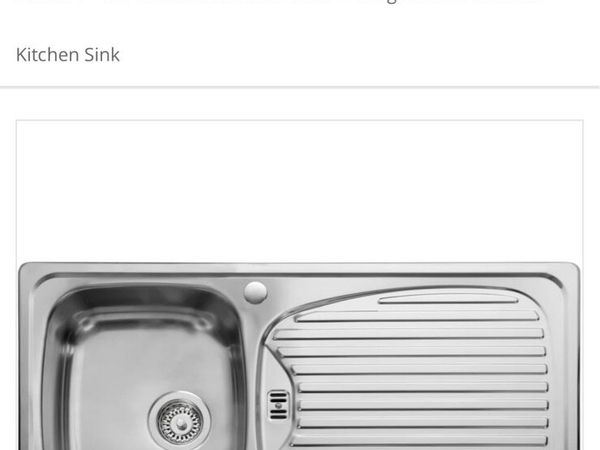 Single Bowl & Drainer Kitchen Sink for sale in Westmeath for €50 on ...