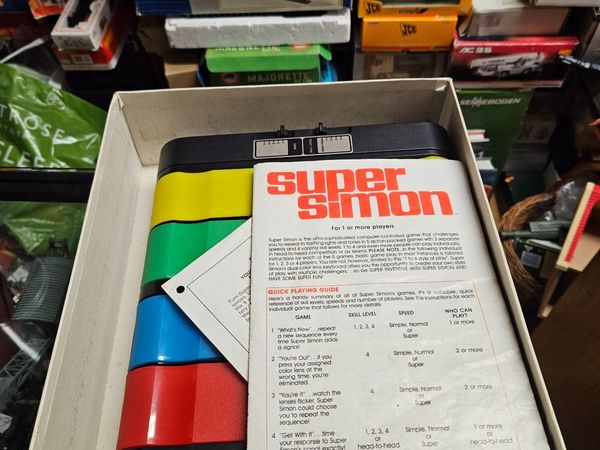 Vintage Super Simon Computer Game for sale in Wicklow for €40 on DoneDeal