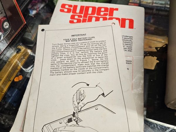 Vintage Super Simon Computer Game for sale in Wicklow for €40 on DoneDeal