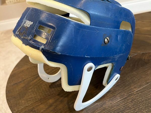 Blue oldstyle cooper helmet for sale in Clare for €420 on DoneDeal
