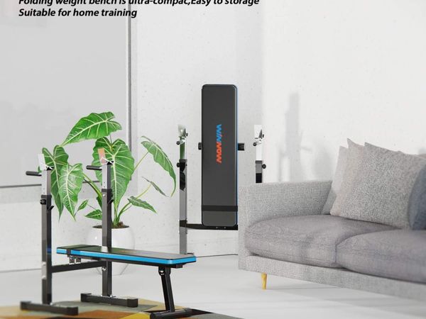 Adjustable Weight Bench with Dip Station Folding for sale in Dublin for ...
