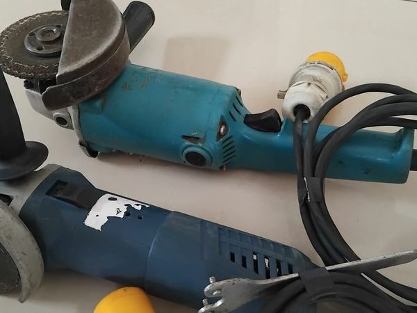 Bosch + Makita 125mm Grinders 110v for sale in Co. Clare for €130 on ...
