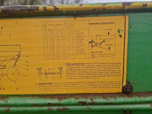 Cramer junior spezial Potato Sower for sale in Laois for €1,500 on DoneDeal