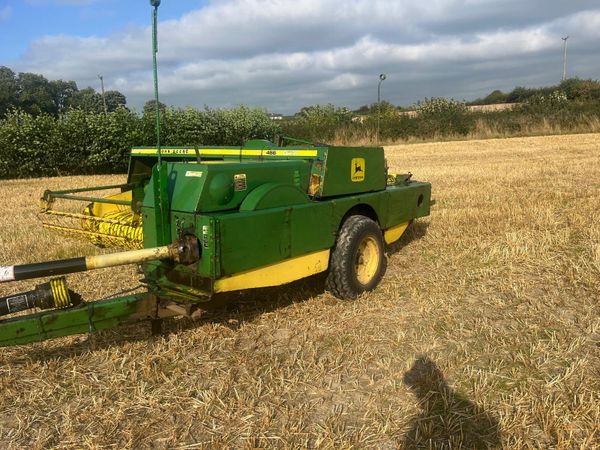 John Deere 456 Square Baler for sale in Louth for €4,500 on DoneDeal