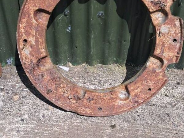 Massey Ferguson wheel weights for sale in Tipperary for €90 on DoneDeal