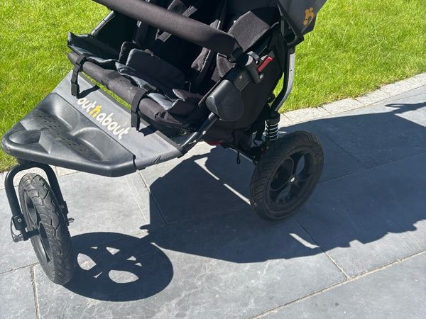 Out n About Double Buggy for sale in Dublin for €450 on DoneDeal