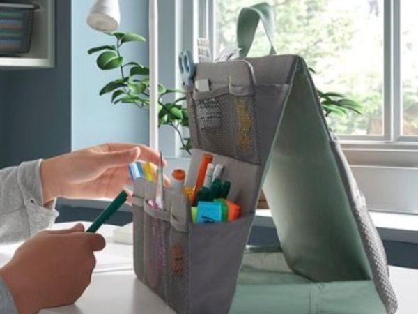 Övning, IKEA - desk organiser, grey for sale in Kildare for €5 on DoneDeal