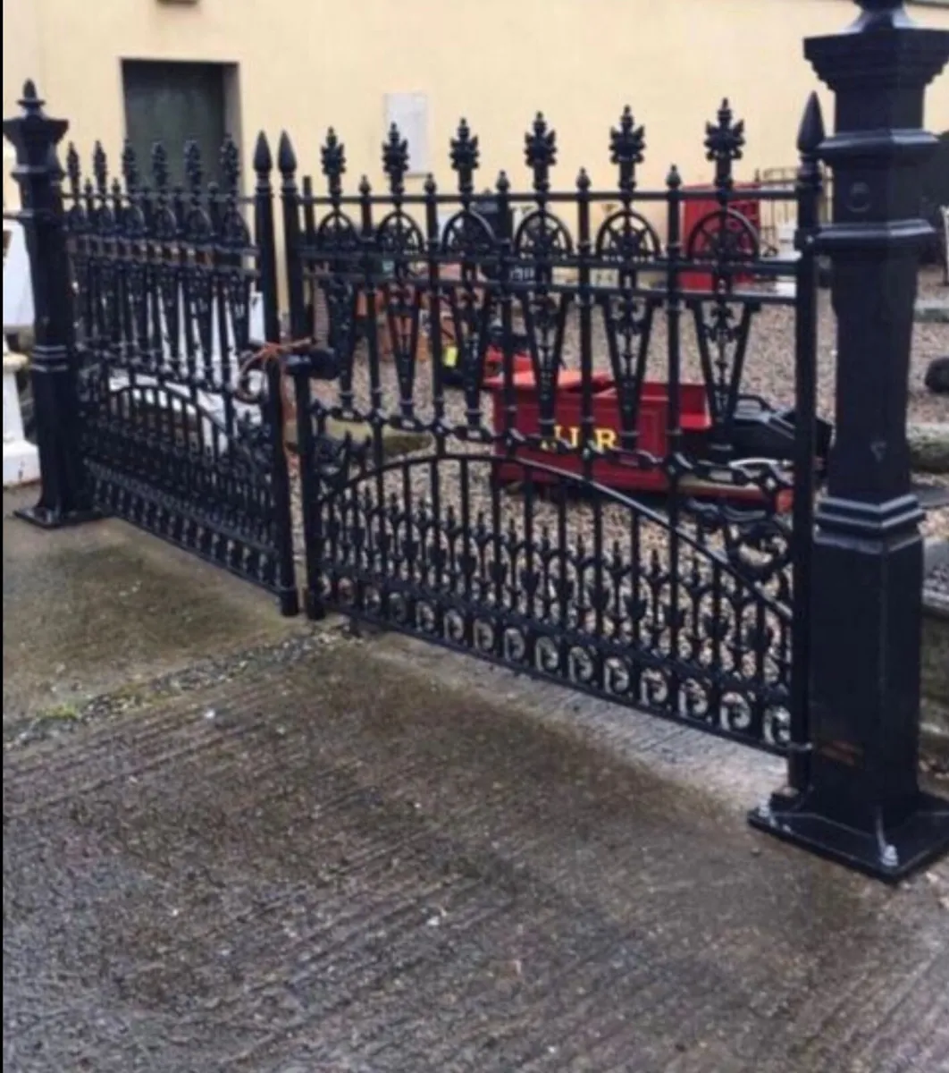 SOLID CAST IRON GATES WITH POSTS for sale in Co. Cork for €4,500 on ...