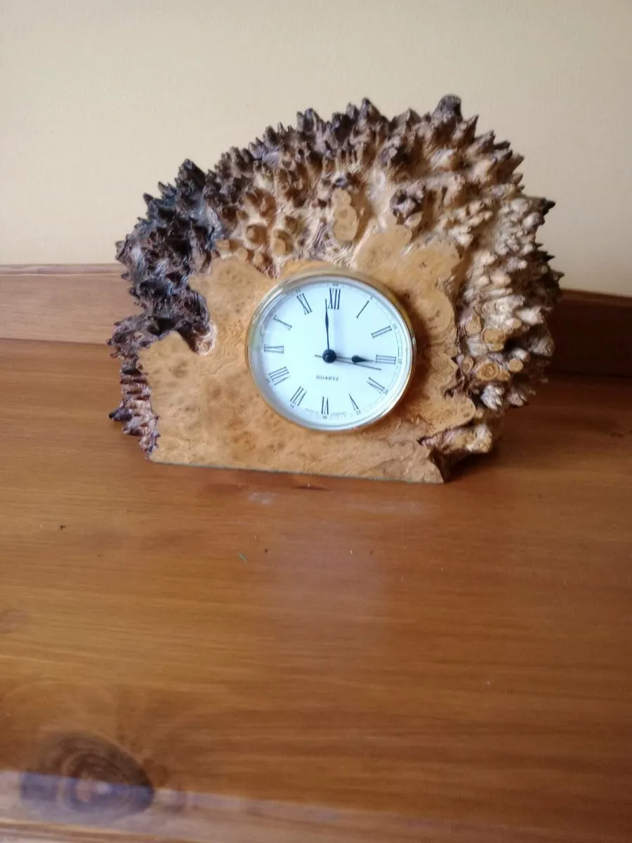 Woodturning hand made mantle clock /New for sale in Co. Clare for €45 ...