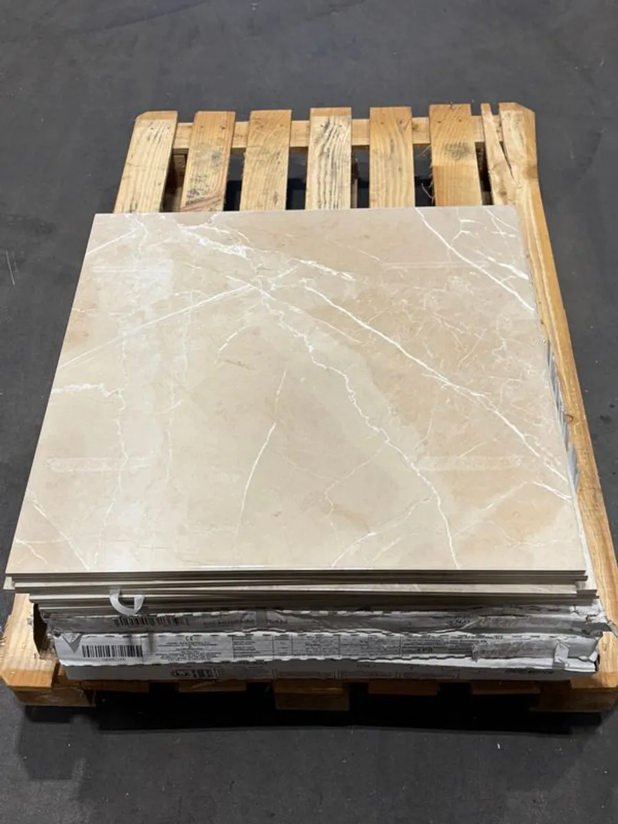 8 sq mtrs Glossy Cream Tile for sale in Co. Kildare for €80 on DoneDeal