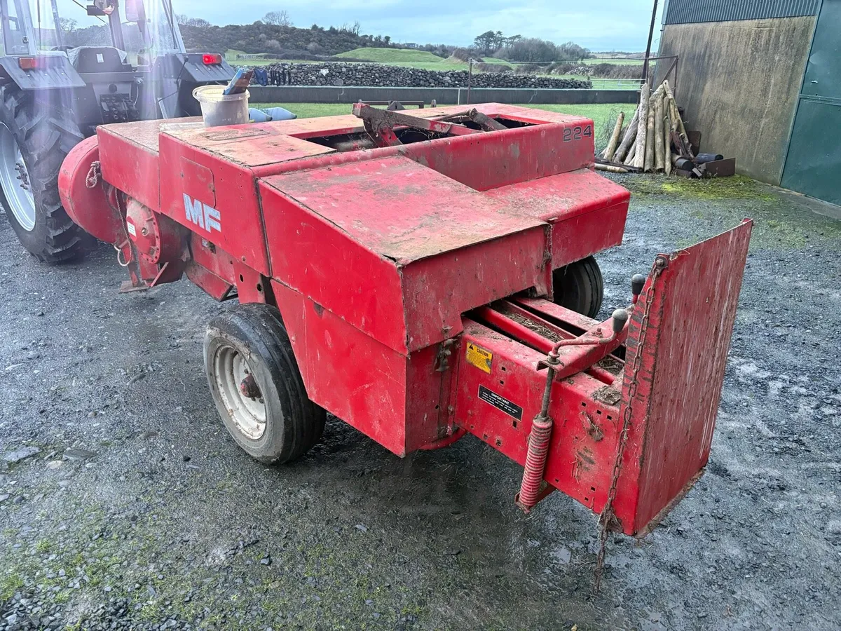 MF square baler , 22ft bale trailer, pit walls for sale in Co. Sligo ...