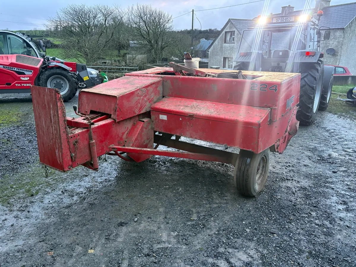 MF square baler , 22ft bale trailer, pit walls for sale in Co. Sligo ...