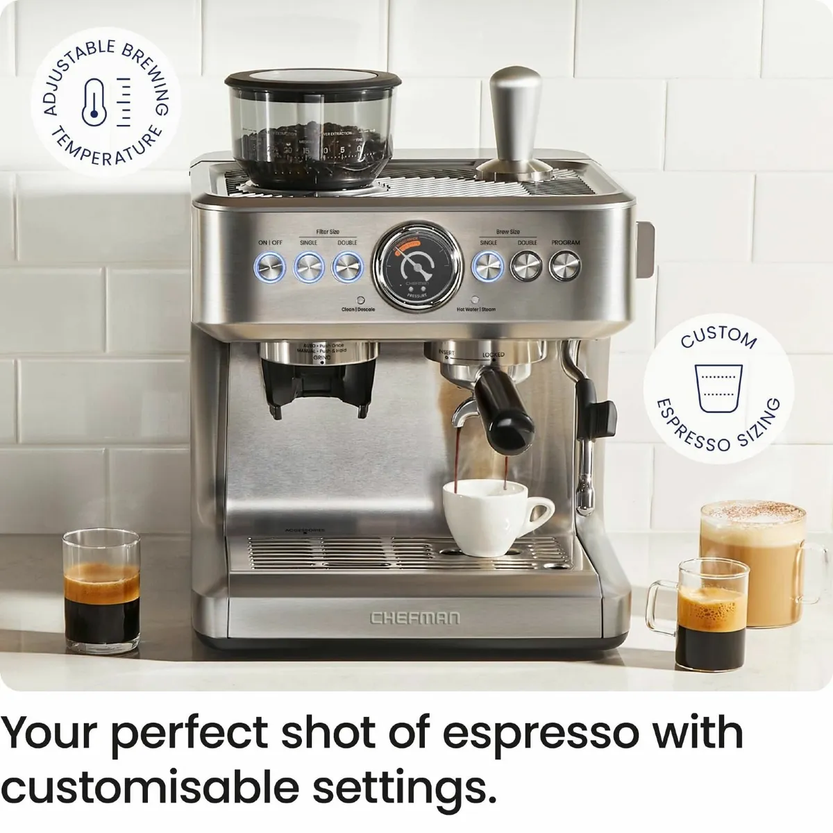 Crema Supreme 15 Bar Espresso Machine with Milk for sale in Co. Dublin ...