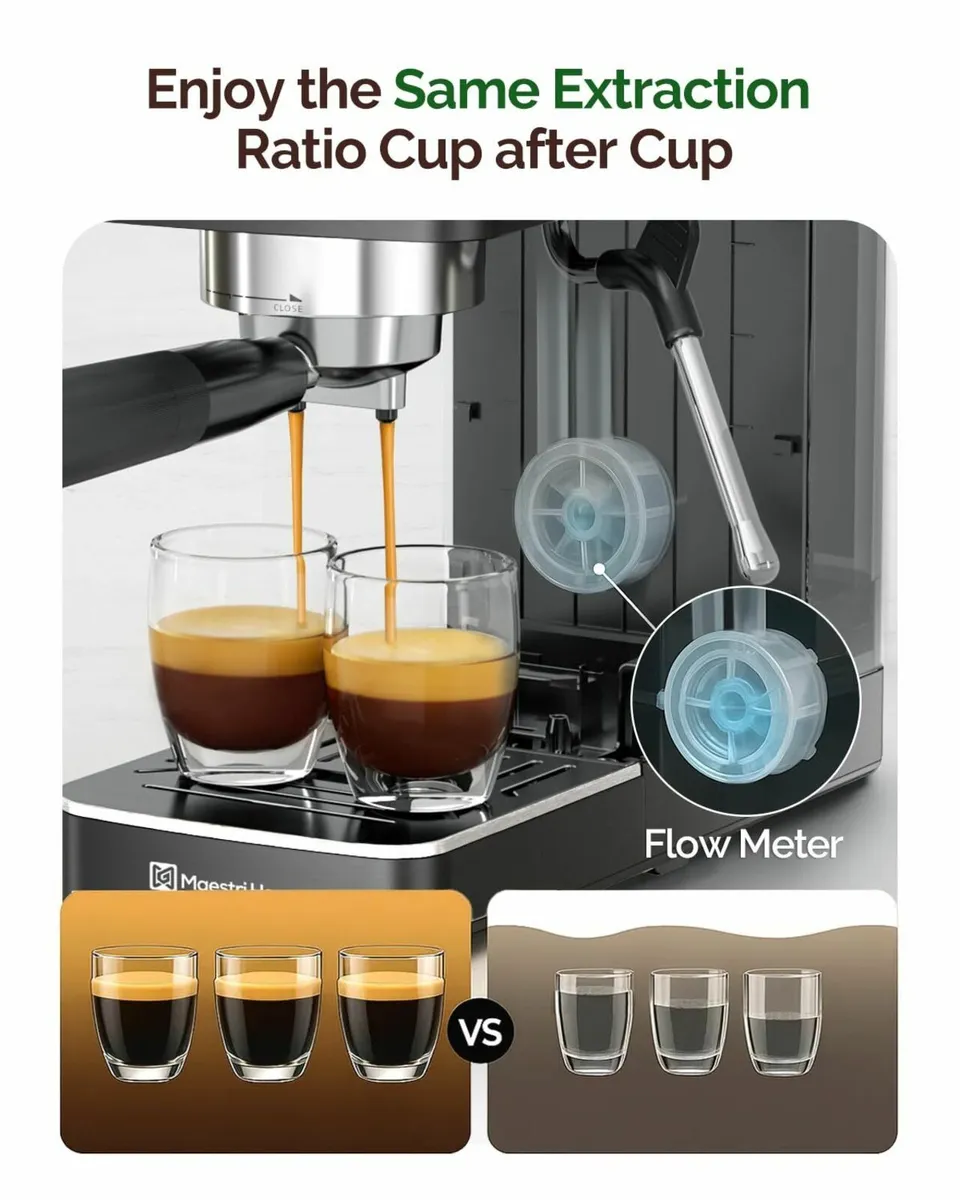 Espresso Machine 20 Bar ULKA Pump Compact Maker for sale in Co. Dublin ...