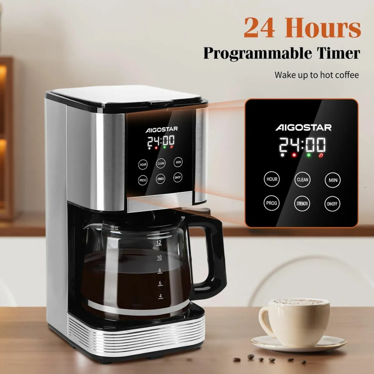 Filter Coffee Machine with LED Touch Screen 1.5L for sale in Co. Dublin ...