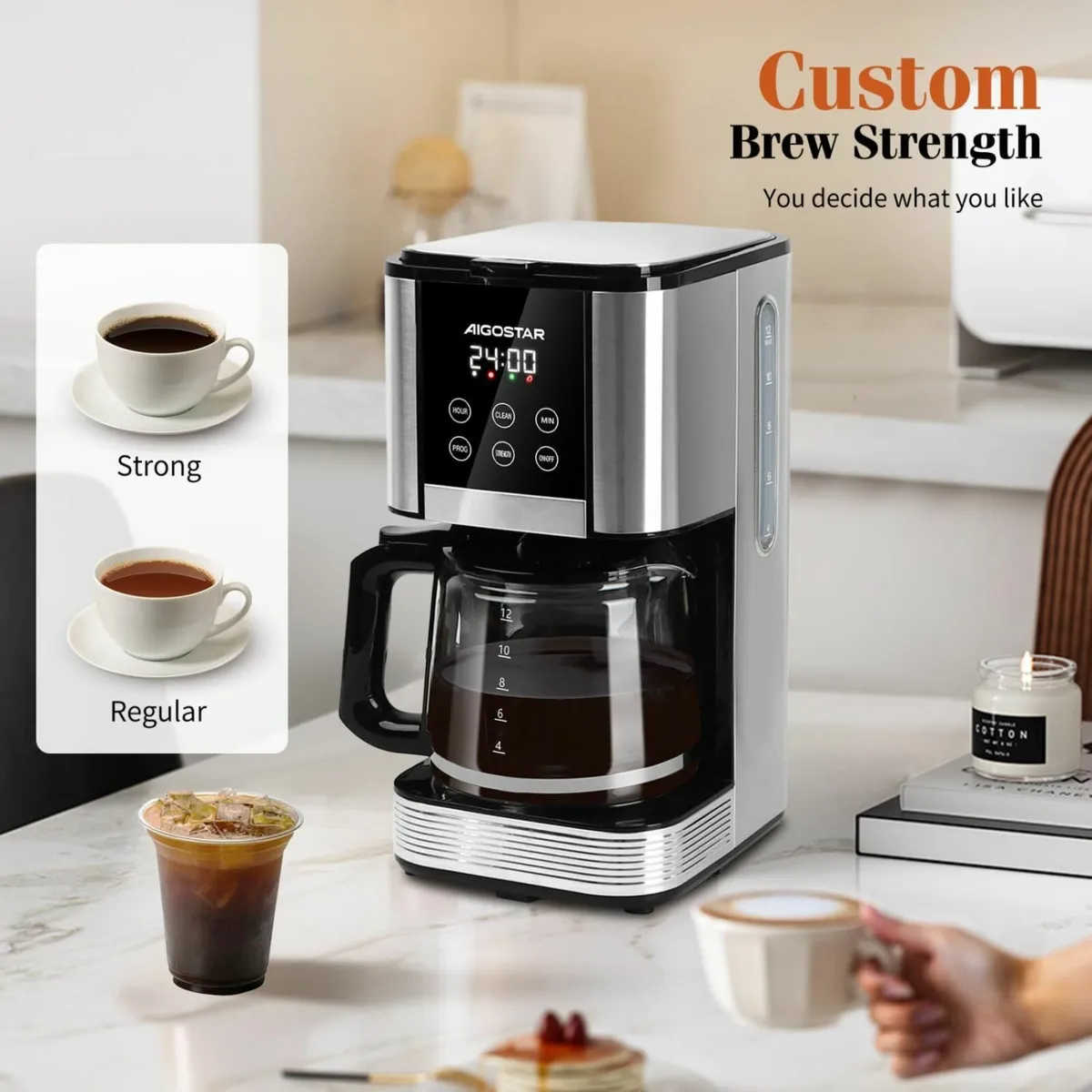 Filter Coffee Machine with LED Touch Screen 1.5L for sale in Co. Dublin ...