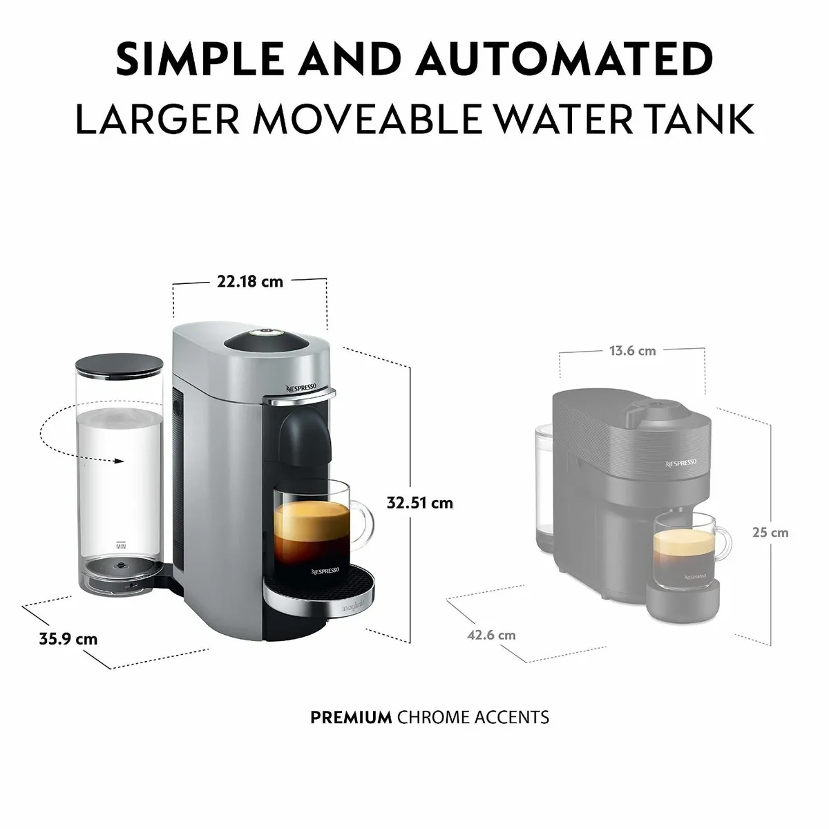 Vertuo Plus Automatic Pod coffee machine for for sale in Co. Dublin for ...