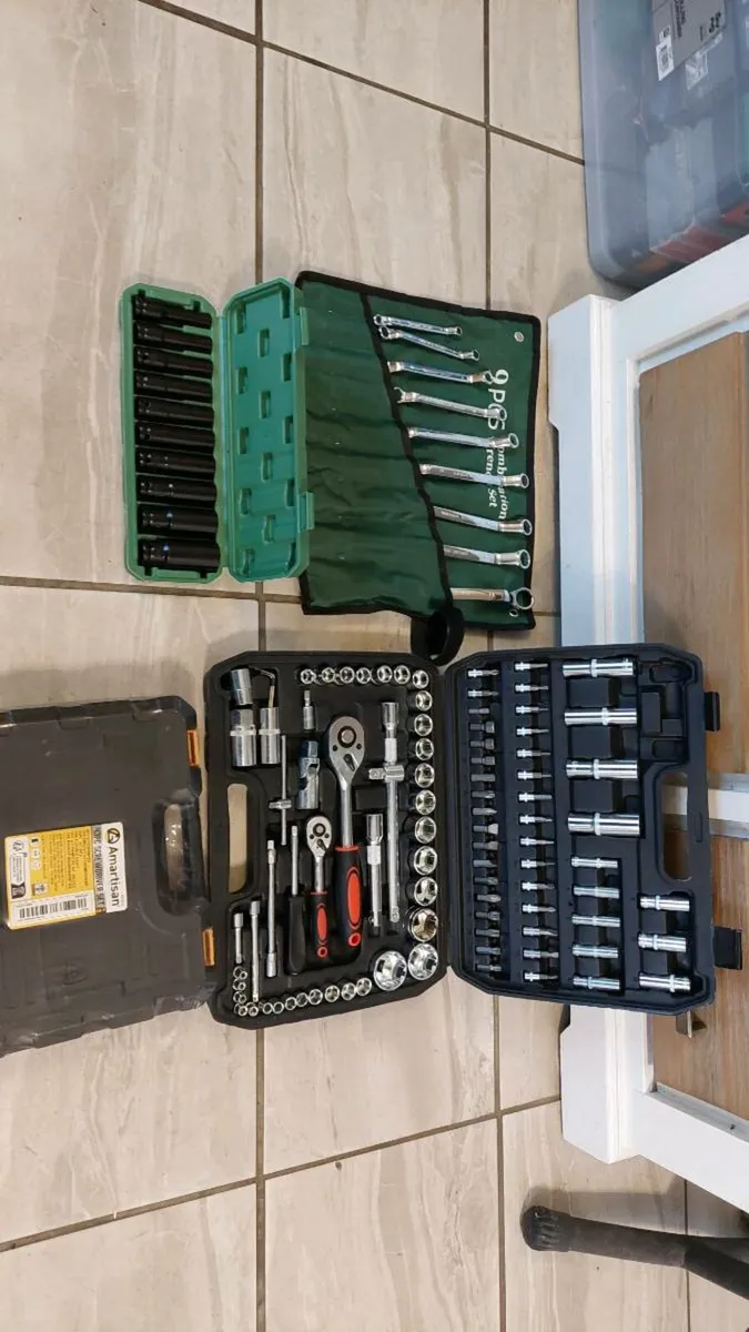 Four Chrome Vanidium Tool Sets for sale in Co. Galway for €100 on DoneDeal