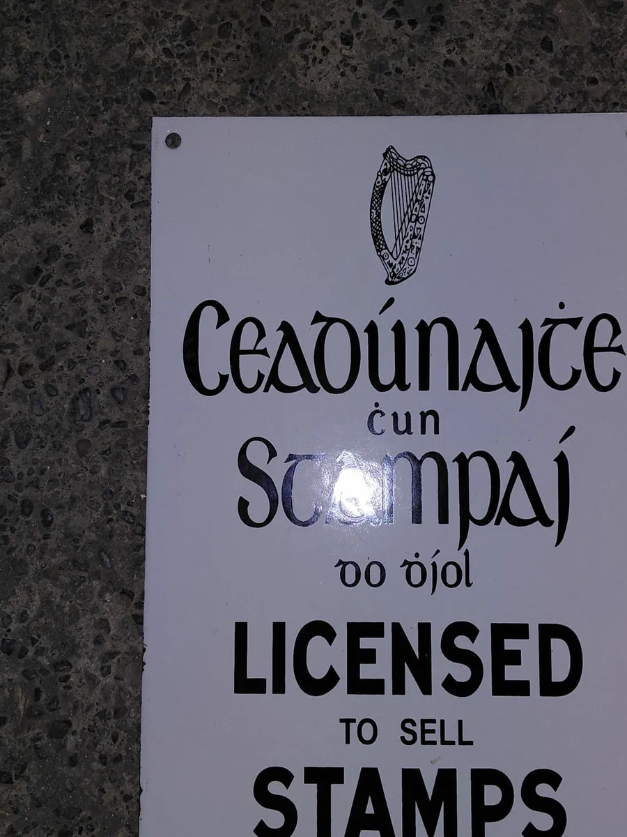 Irish antique style Enamel Sign for stamps for sale in Co. Cork for € ...