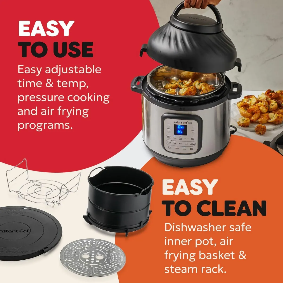 Duo Crisp + Air Fryer 11-in-1 Multicooker 5.7L - for sale in Co. Dublin ...